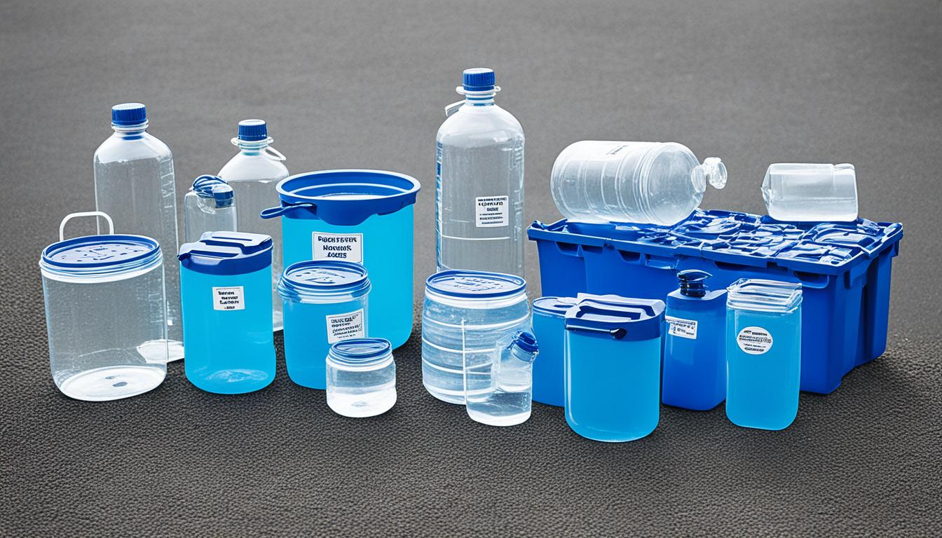 Food and Water Storage for Emergencies